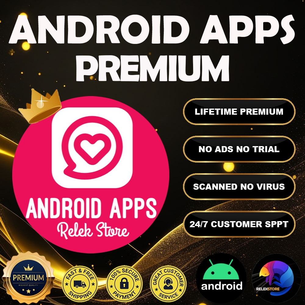 ANDROID APPS PREMIUM BY RELEK STORE⭐No ads⭐👑Lifetime Premium👑 ...