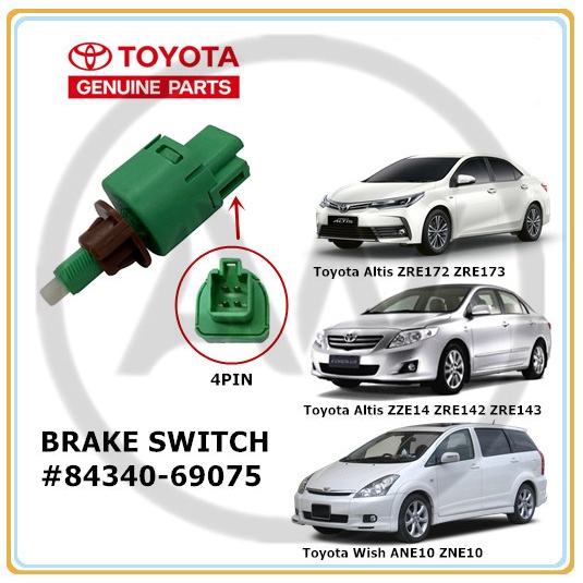 Original Toyota Altis ZZE141 ZZE142 ZRE142 ZRE143 ZRE172 ZRE173 Wish ...