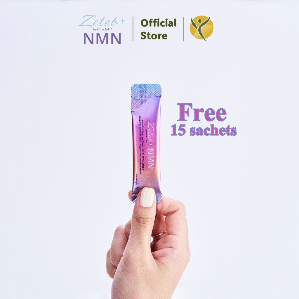 Zeleb+ By Ernie Zakri NMN (2g x 15 Sachets) [Not For Sale] | Shopee Malaysia