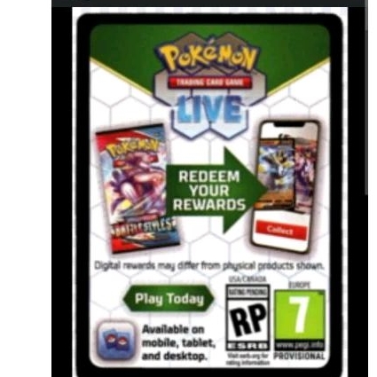PTCG LIVE Pokemon Code Card | Shopee Malaysia