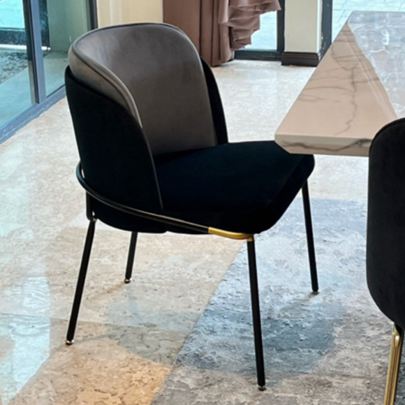 Kerusi Makan Moden Mewah SANDRA Dining Chair Luxury Exclusive Velvet ...