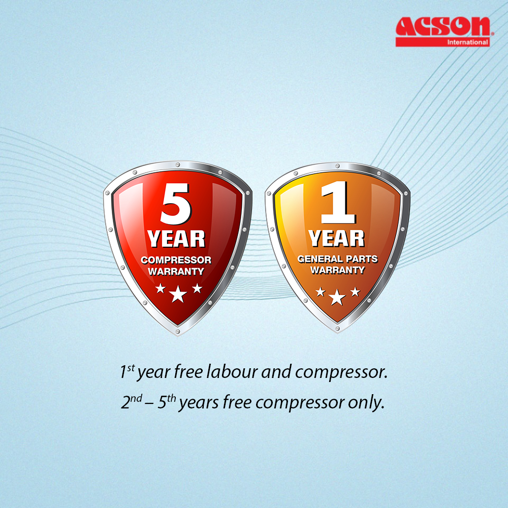 Acson AVO Non-Inverter Air Conditioner (1.0HP) R32 A3WM10N | Shopee ...