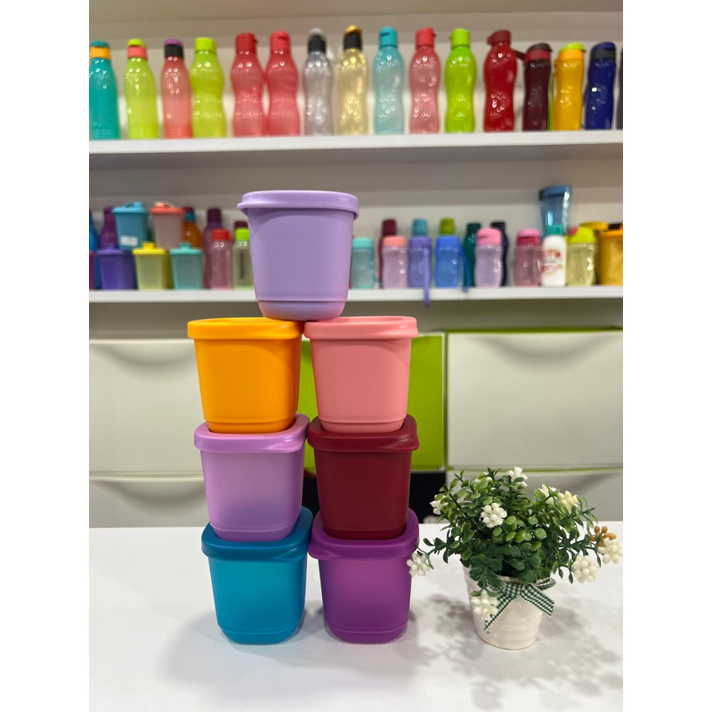 Tupperware Cubix Mini Square 110ml (1) | Shopee Malaysia