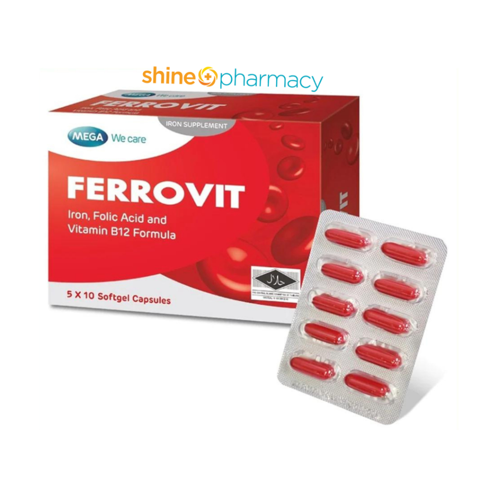 Mega Ferrovit 50s (Iron Supplement) | Shopee Malaysia