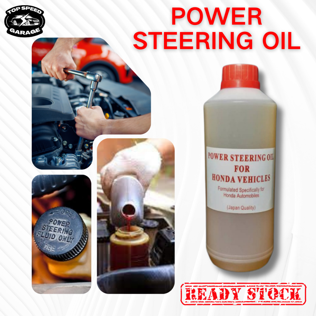 🔥[READY STOCK] POWER STEERING FLUID1 Liter - For All Model Cars ...