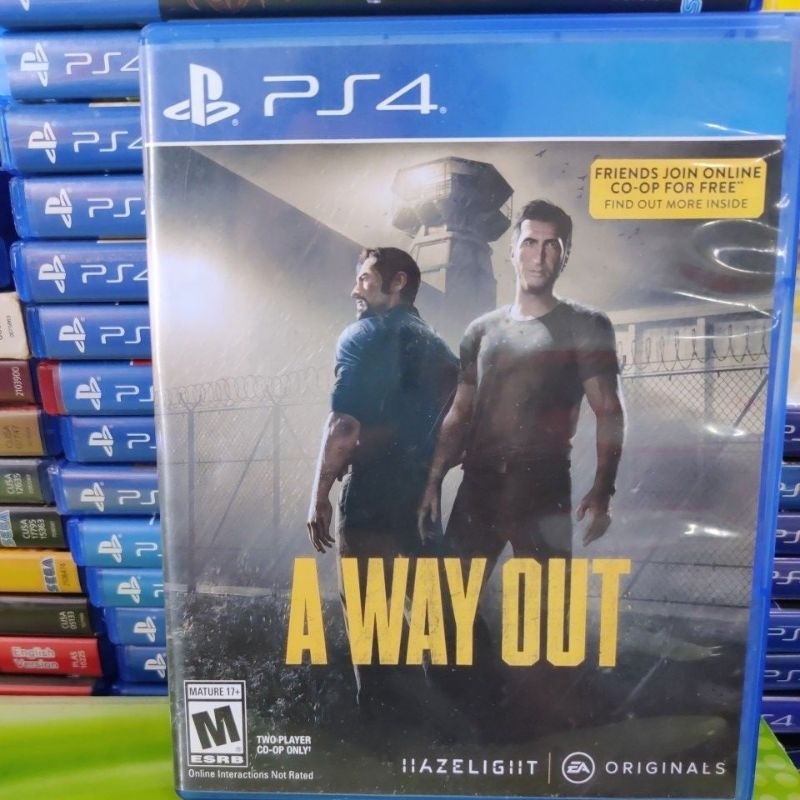 Ps4 used cd a way out | Shopee Malaysia