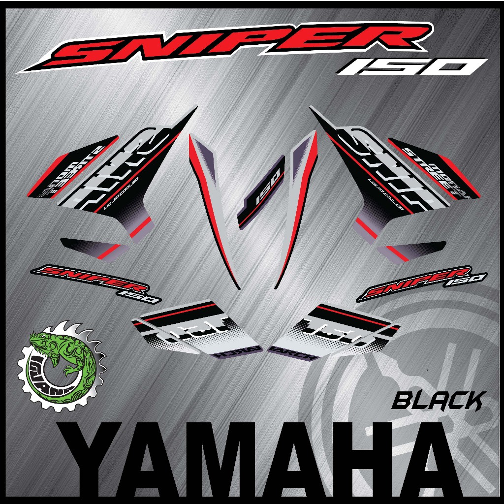 STRIPE MOTOR YAMAHA Y15 Y15ZR LC150 SNIPER PH (2)2018 BODY STICKER ...