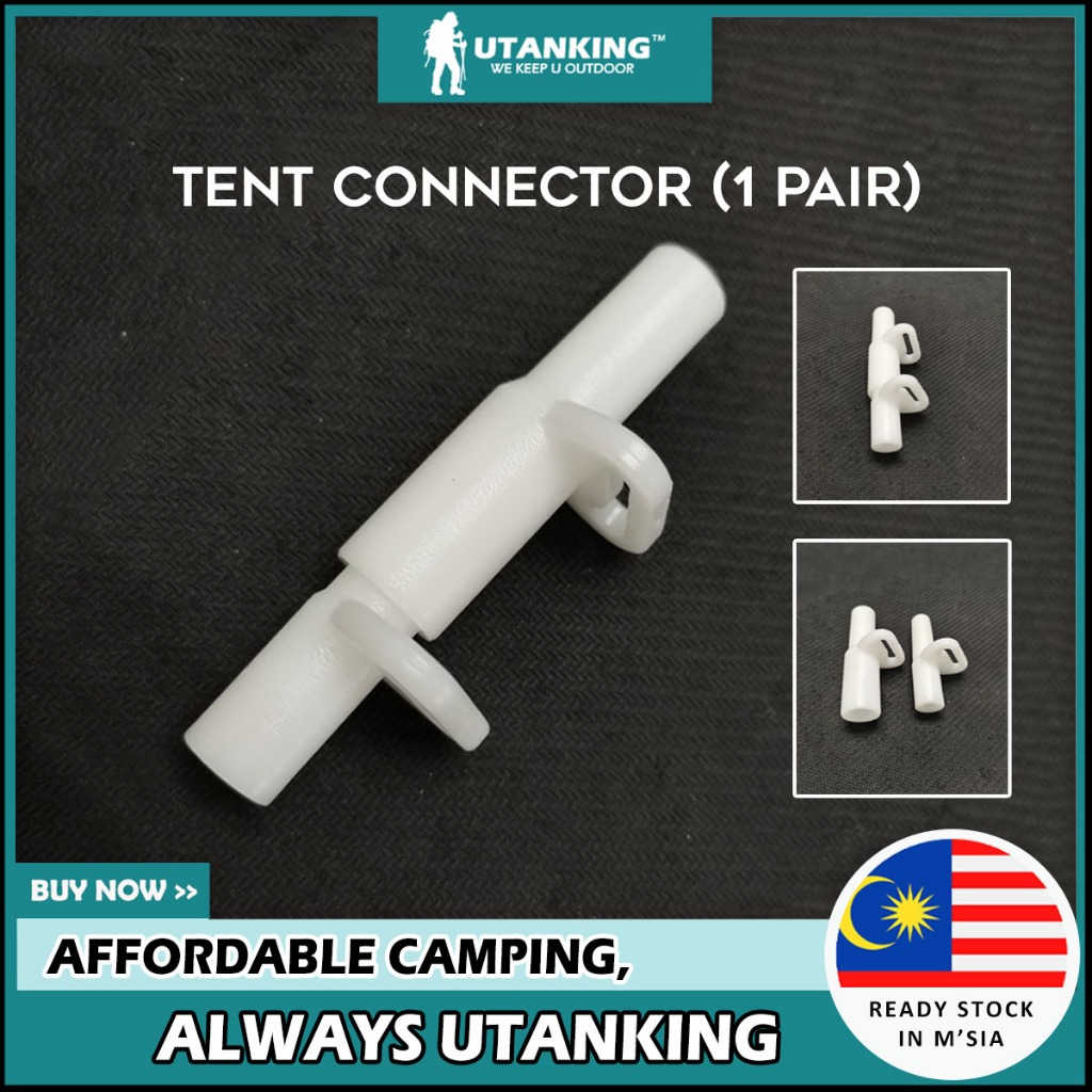 UtanKing™ 1 Pair Tent Connector Spare Part 5.5mm Plastic Tent Leg ...