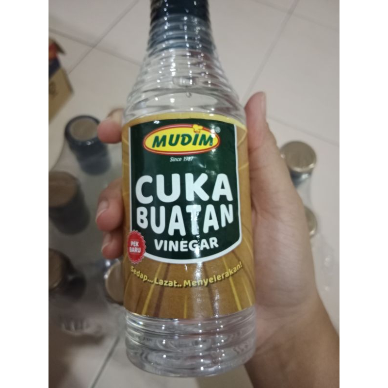 Cuka mudim 5botol x 360ml vinegar halal vinegar pickle liquid | Shopee ...
