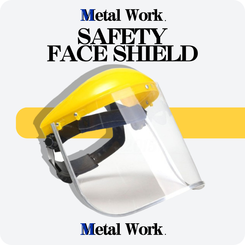 Full Set Safety Face Shield Cover Anti Spitting Dust Cover Work ...