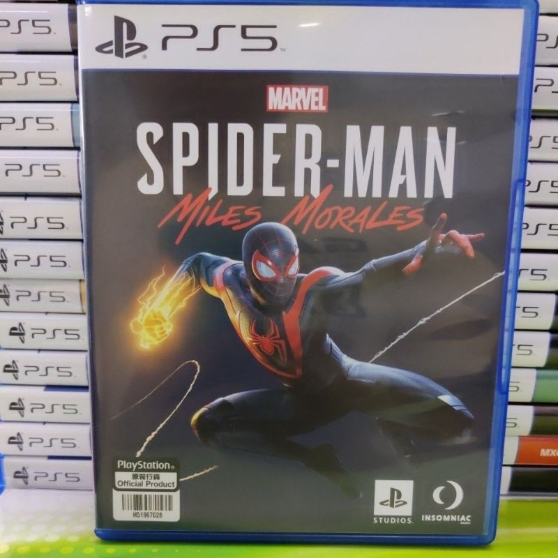 Ps5 used cd spiderman miles morales | Shopee Malaysia