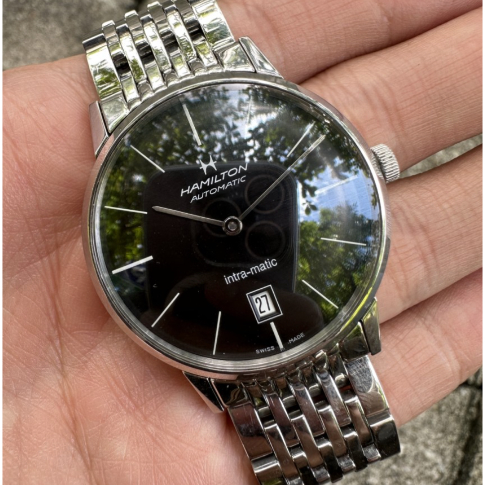 Hamilton American Classic Intra-Matic Auto 38mm H38455131 | Shopee Malaysia
