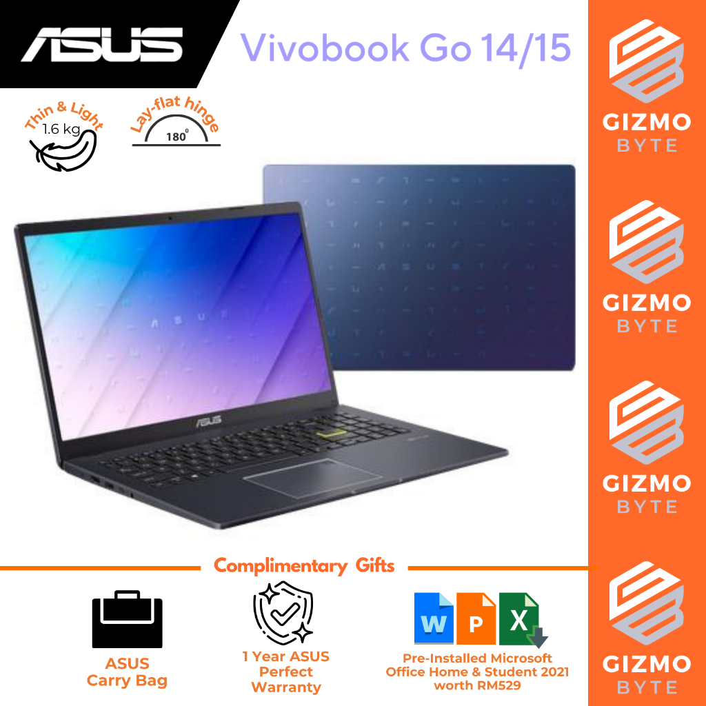 ASUS Vivobook Go 14/15 E410K-AEK289WS E510K-AEJ731WS Intel Celeron ...