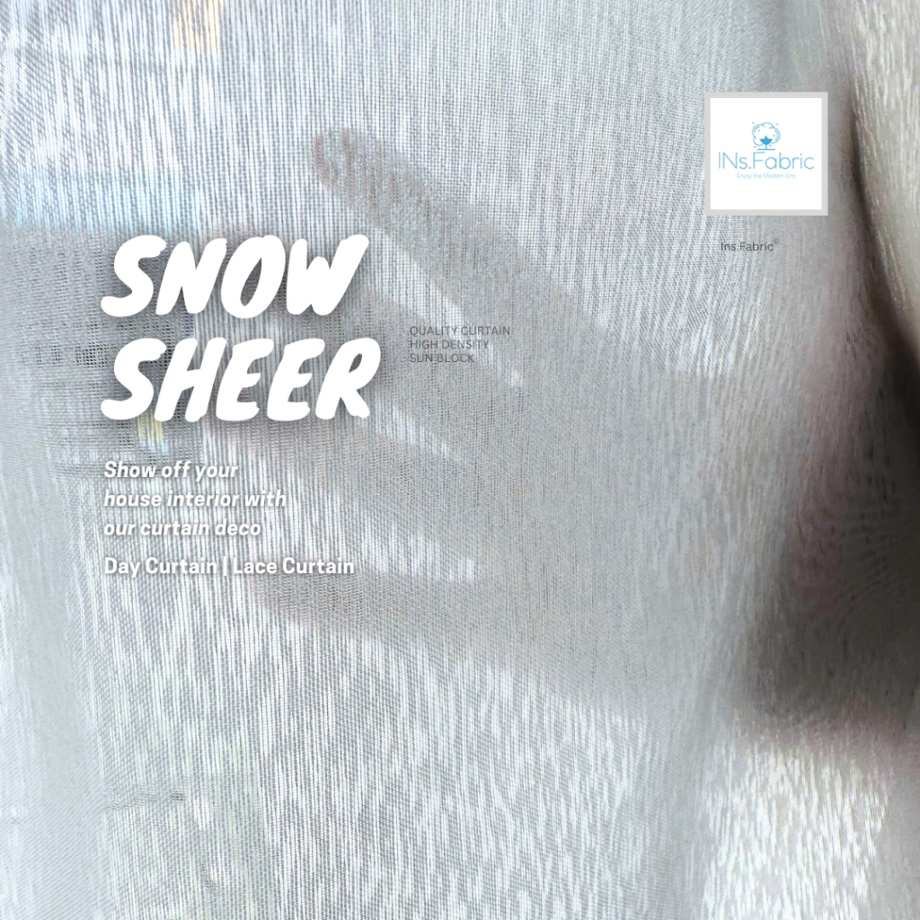 Ins.Fabric Turkey Snow Sheer lace sheer for living room and bedroom ...