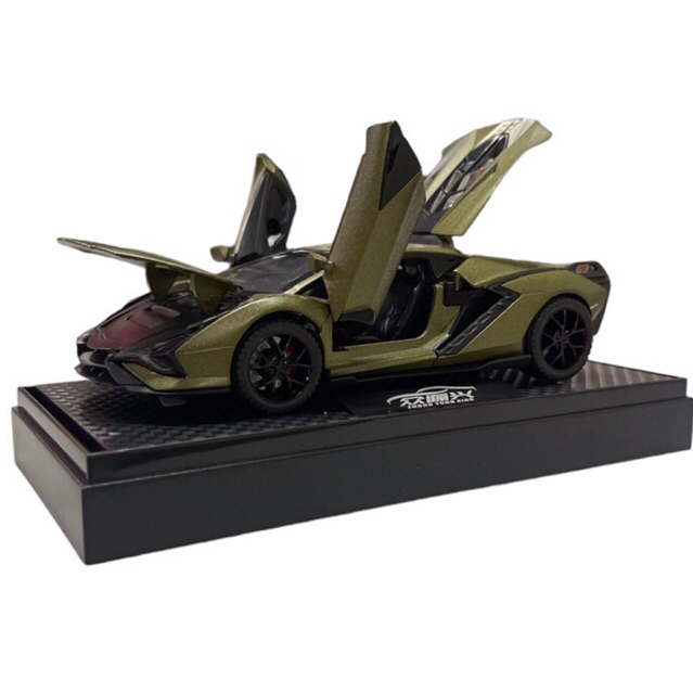 Lamborghini Sian FKP 37 Diecast Model Car 1:32 Scale with Acrylic Box ...