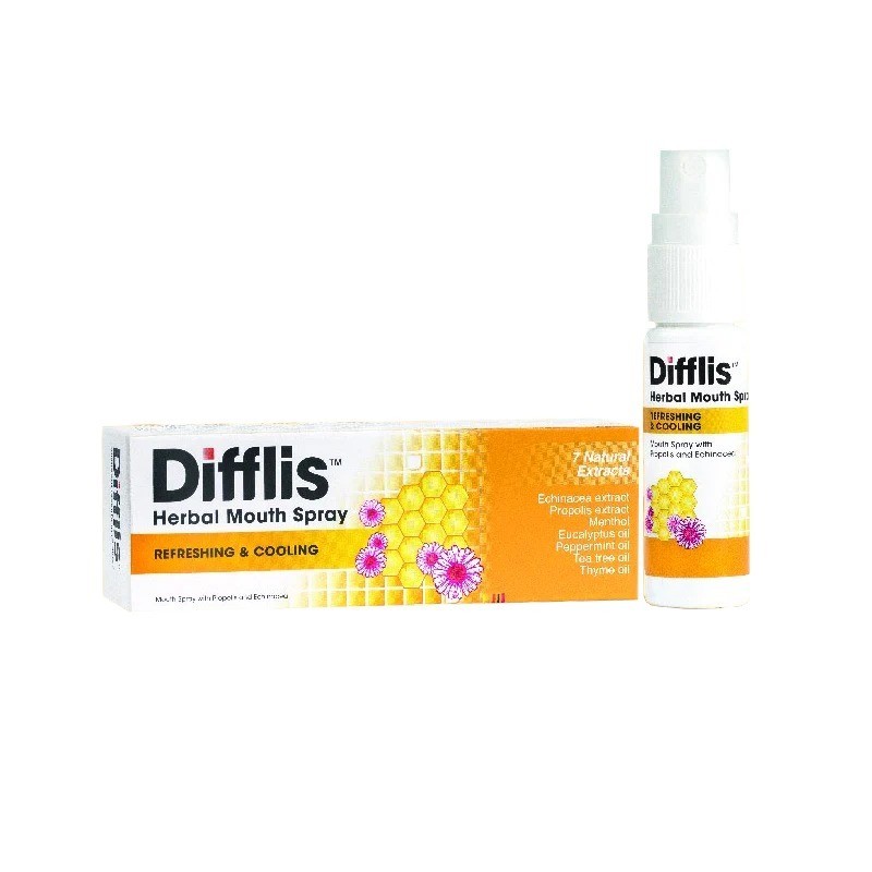 DIFFLIS HERBAL MOUTH SPRAY 15ML (EXP:05/2025) | Shopee Malaysia