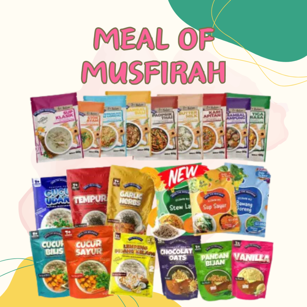 MEAL FOR MUSFIRAH READY TO EAT /BABY FOOD / HEALTY FOOD TANPA MSG GARAM ...