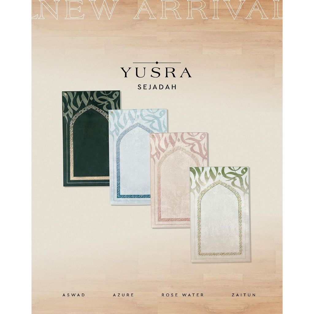 SEJADAH NUUHA YUSRA SUMAYA NAJMA & MINI SEJADAH BY NAELOFAR 2024 WITH ...