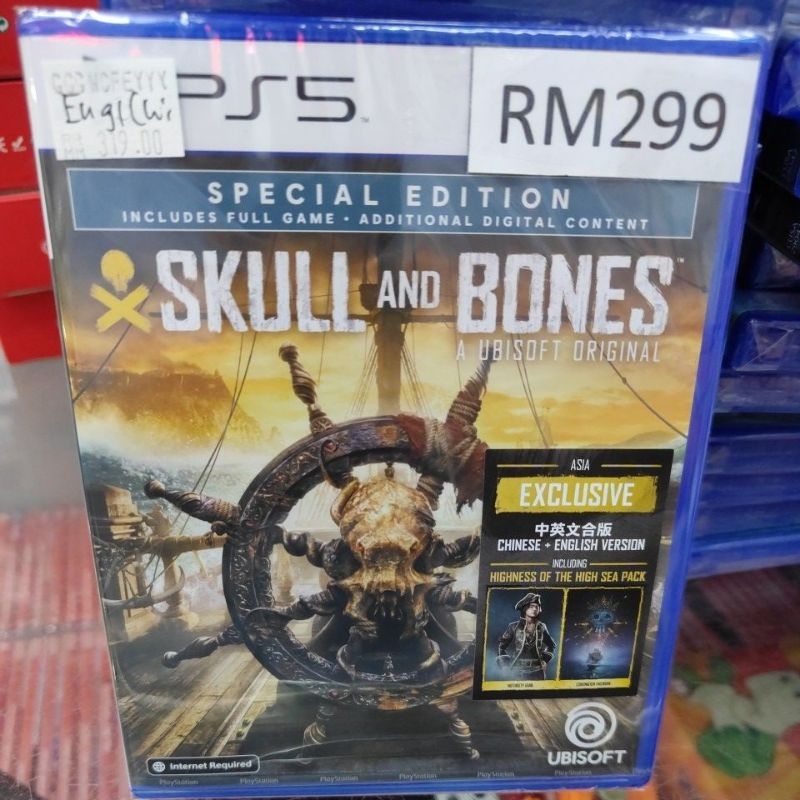 ps5 skull and bones special edition English Chinese r3 new and sealed ...