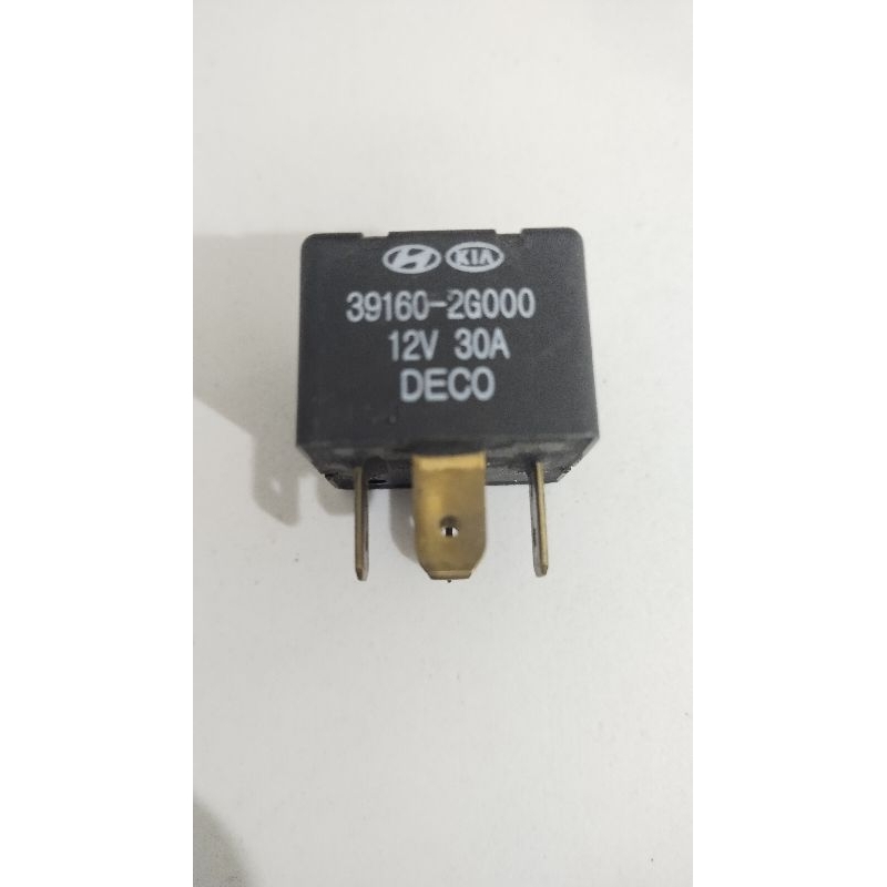 HYUNDAI KIA POWER 12V RELAY 5Pin 39160-2G000 DECO 30A 39160 2G000 (USED ...