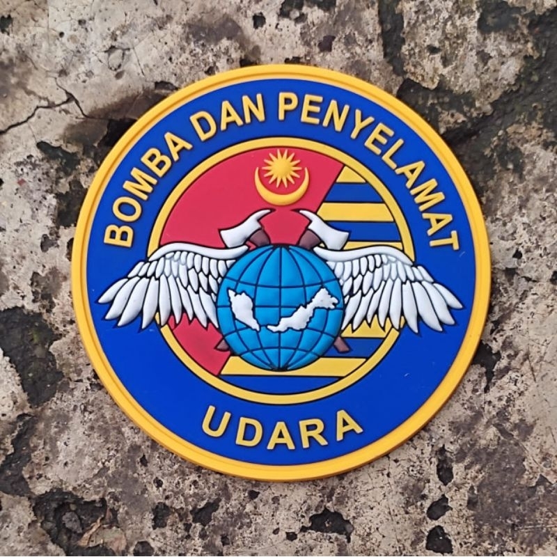 xx A00018 Patch PVC Udara JBPM | Shopee Malaysia