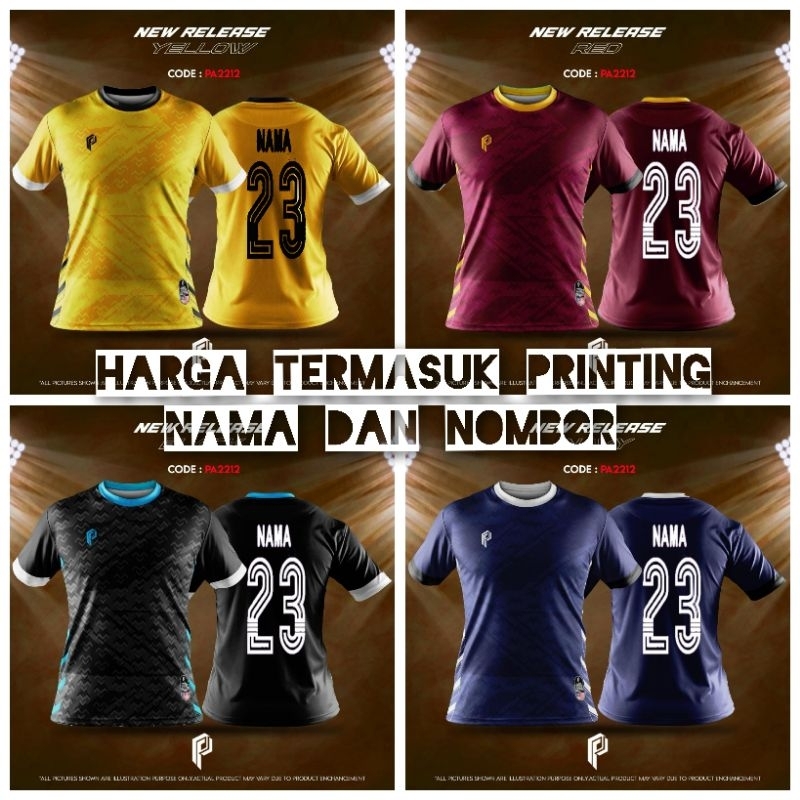🔥 JERSEY MURAH 🔥BAJU NAMA SENDIRI / UNISEX / SEMUA SUKAN | Shopee Malaysia
