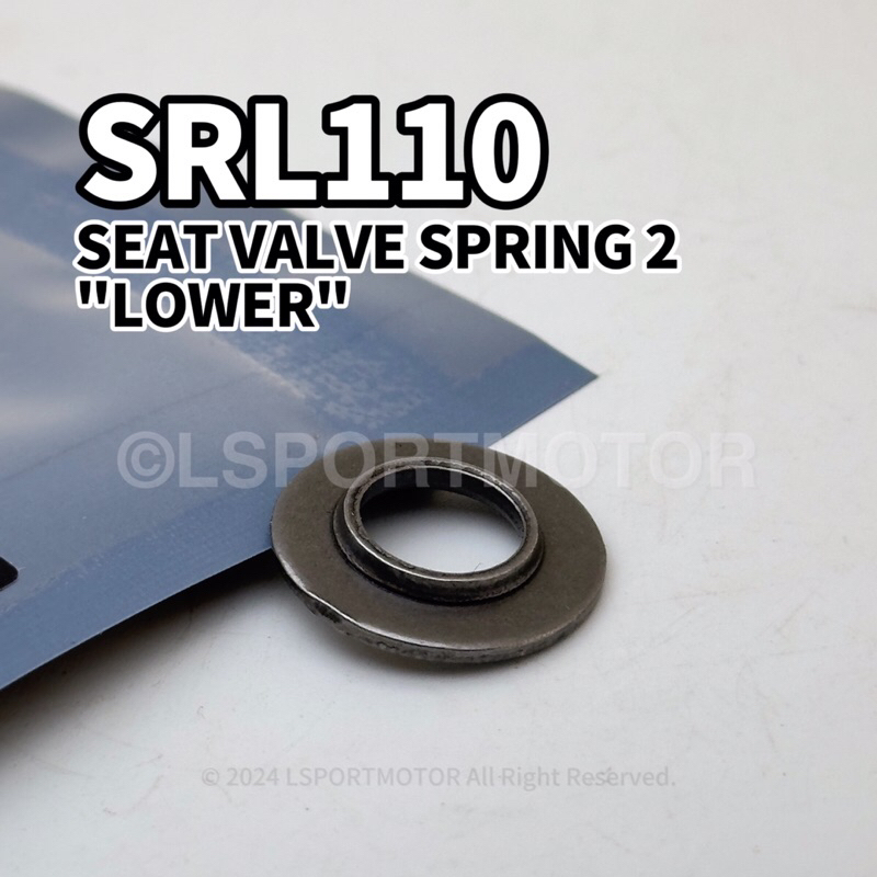 YAMAHA SRL110 SEAT, VALVE SPRING 2 "LOWER" 5TN-E2126-00 VALVE SEAL CAP ...