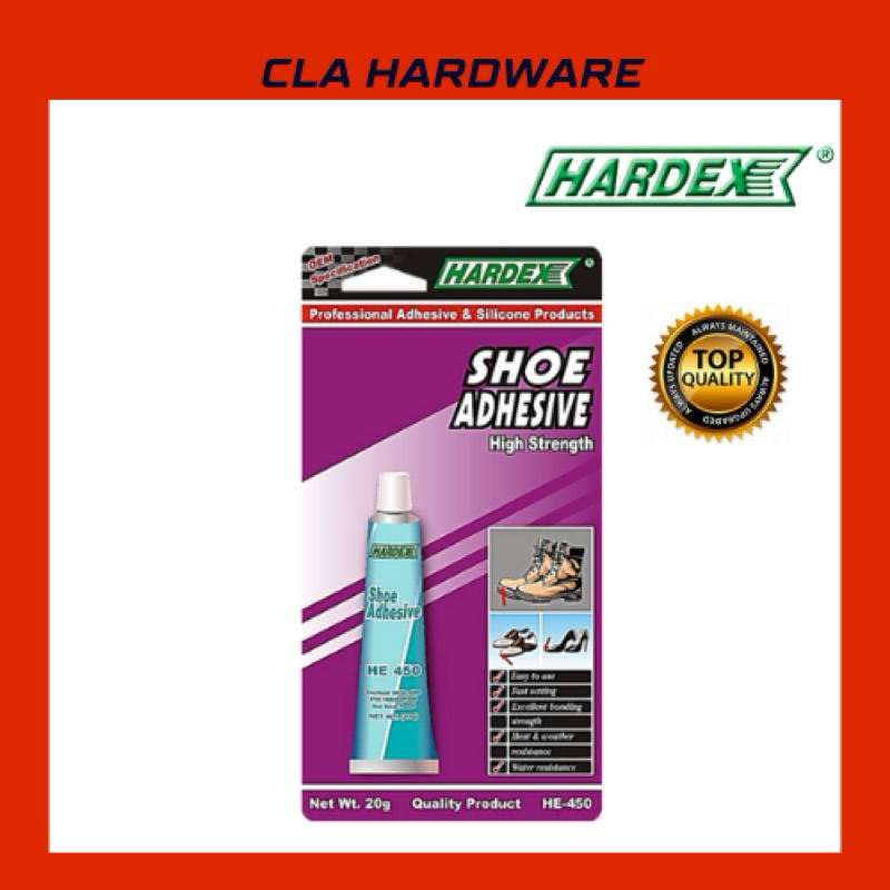 HARDEX HE 450 Shoe Adhesive High Strength HE-450 Gam Kasut (20g ...