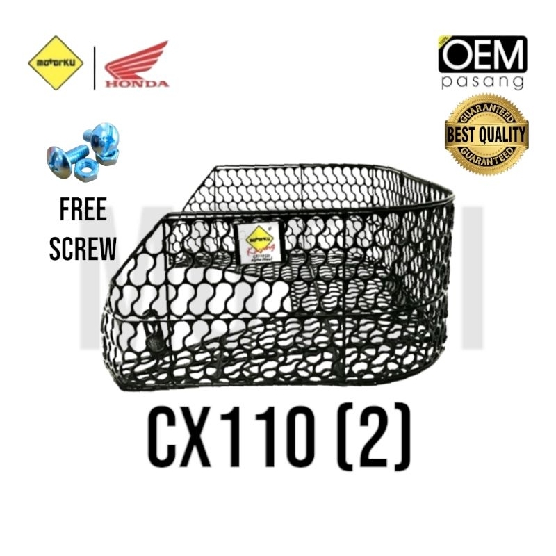BAKUL KACANG HONDA CX110(2)/MOTORKU/KUALITI TERBAIK🔥🔥🔥 | Shopee Malaysia