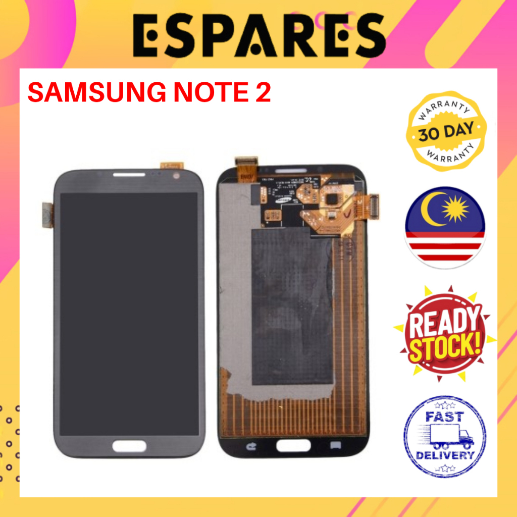 SAMSUNG NOTE 2 GT-N7100 GT-N7105 COMPATIBLE LCD DISPLAY TOUCH SCREEN DIGITIZER | Shopee Malaysia