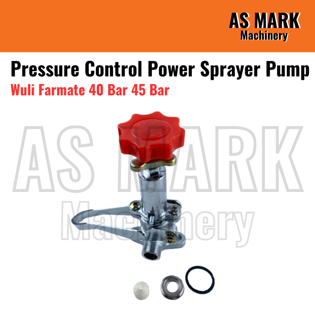 (White) Wuli Farmate 40Bar 45Bar Pressure Control Pump Racun Power ...