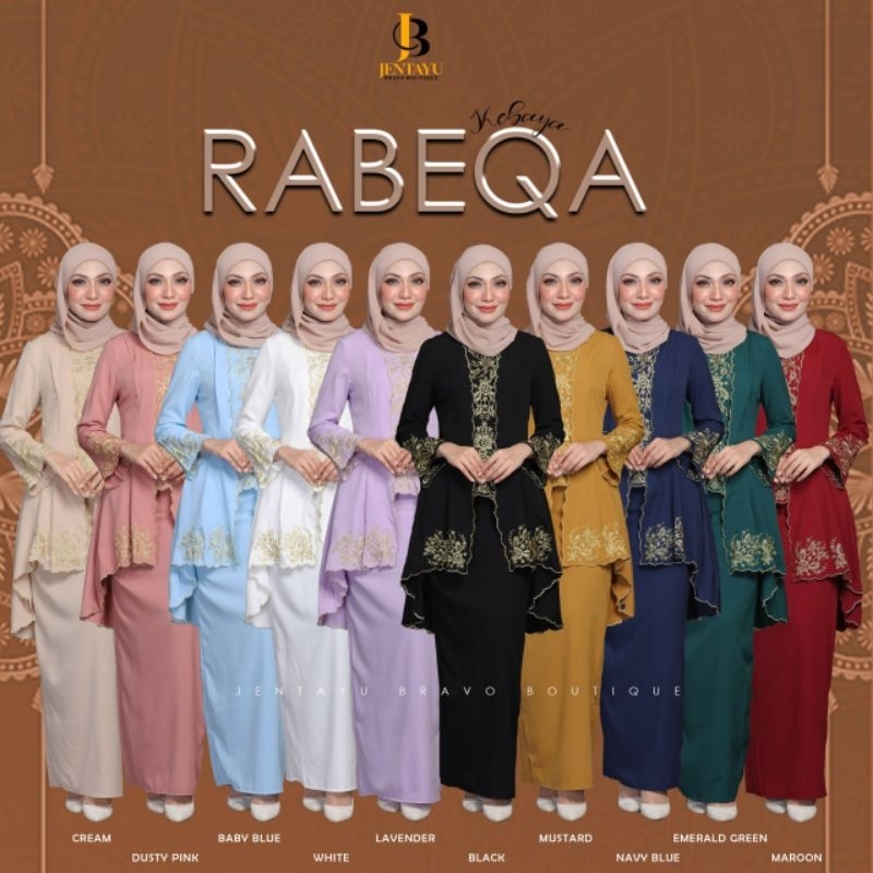 🔥HOT SALE BAJU RAYA 2024🔥READY STOCK RABEQA KEBAYA | Shopee Malaysia