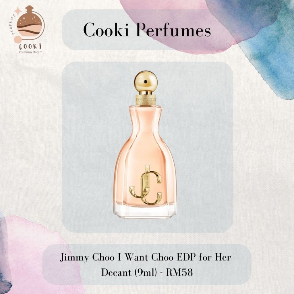 Jimmy Choo I Want Choo EDP for Her (Decant / Repacked) | Shopee Malaysia