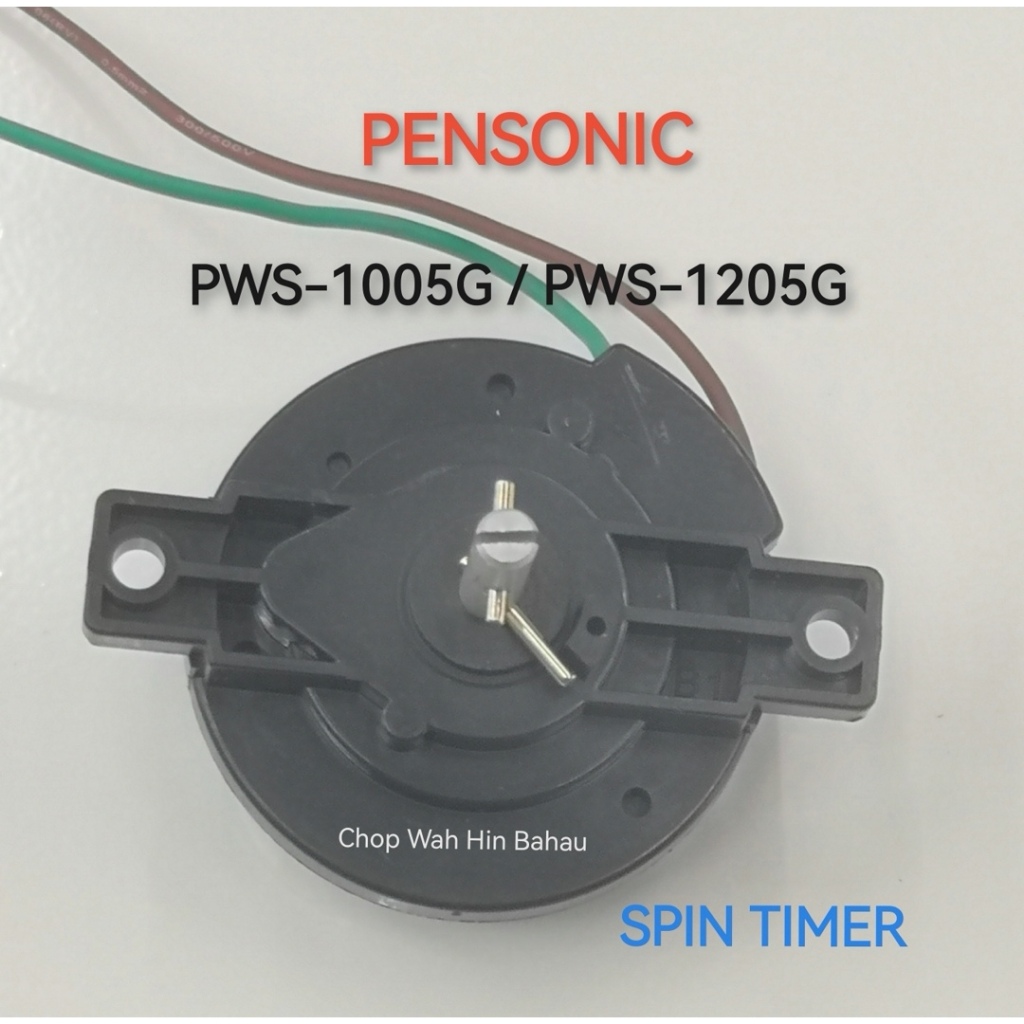 SPIN TIMER FOR PWS1005G / PWS1205G PENSONIC SEMI AUTO WASHING MACHINE ...