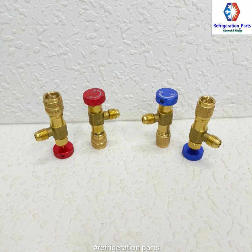 CZ 2pcs tangan keselamatan injap pembuka gas aircond kontroller 手动开关冷媒气 ...