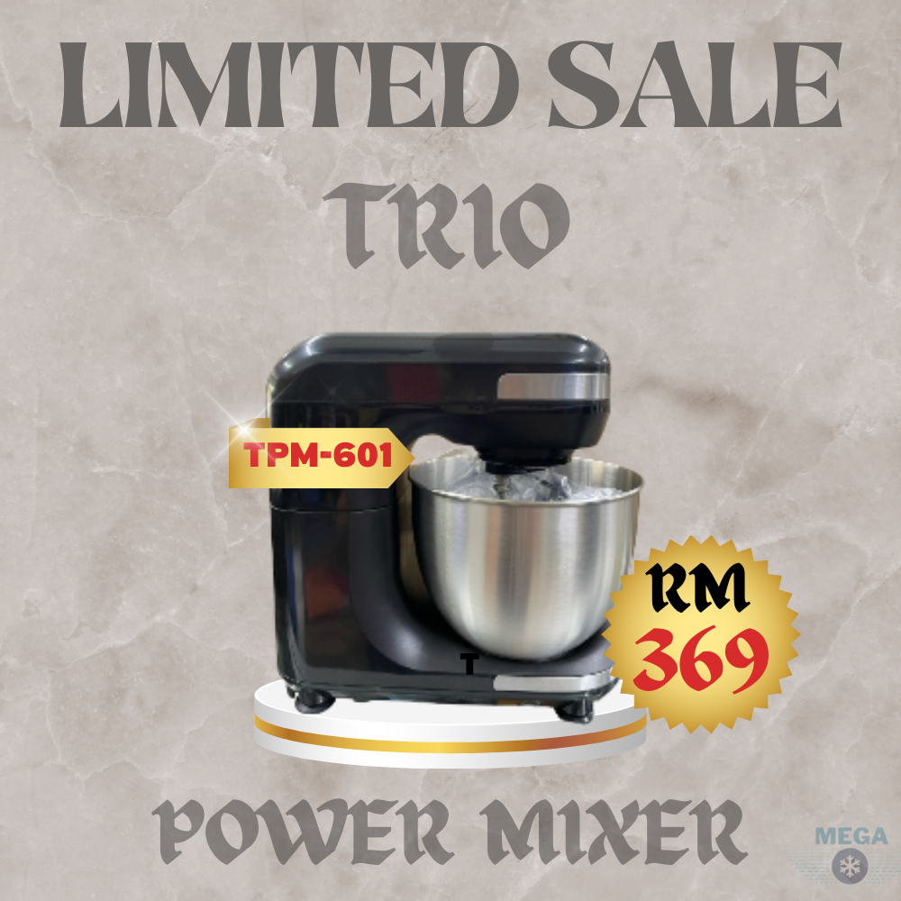 Trio Power Stand Mixer TPM-601 TPM-602 ( BLACK / RED ) | Shopee Malaysia