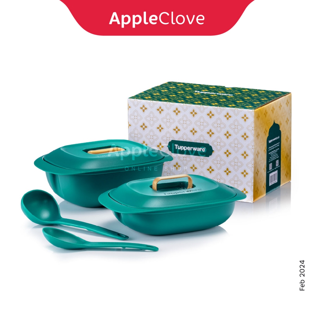 RAYA 2024 GIFT Tupperware Gourmet Server Set - (2) 2.0L with Ladle ...