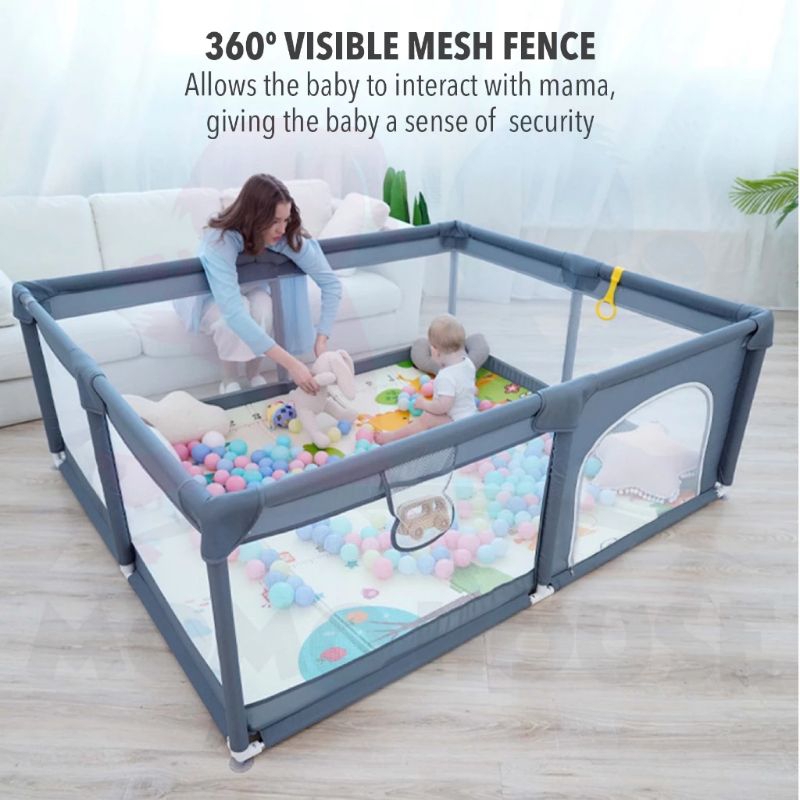 Ready Stock 🔥 Playpen Baby Fence Playground Kandang Baby Play Fence ...