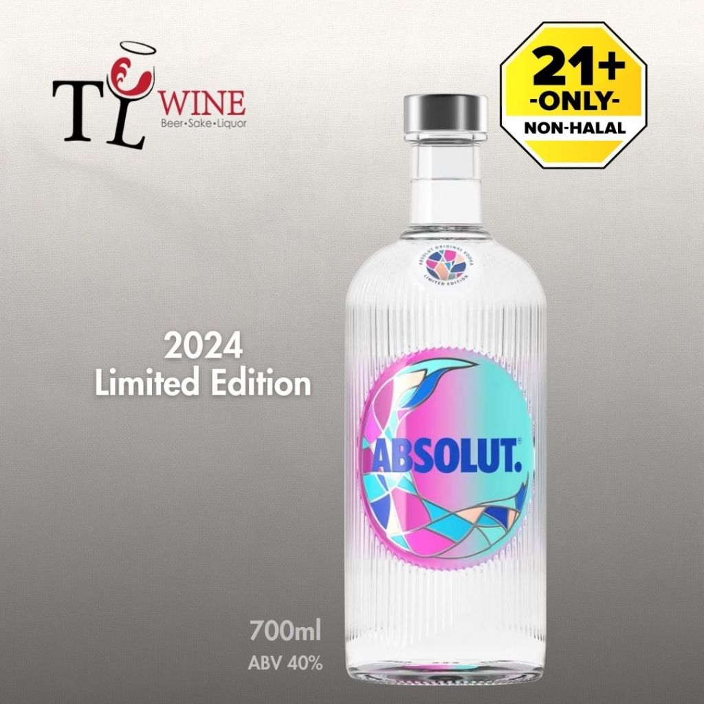 Absolut Vodka Originality Blue 700ml / Limited Edition 2024 (ABV: 40% ...