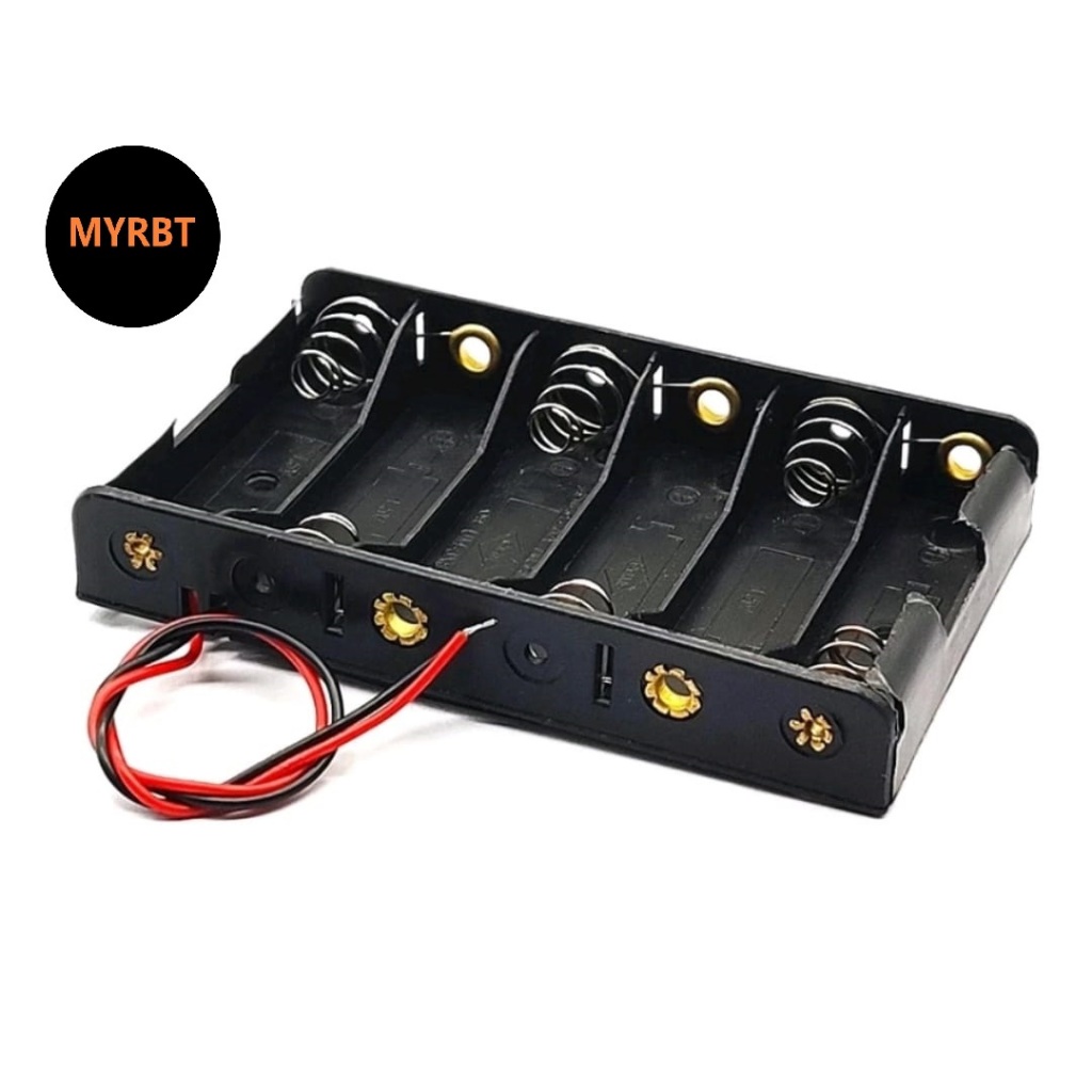PEMEGANG BATERI 6X AA ( 9V) / BATTERY HOLDER 6X AA (9V) | Shopee Malaysia