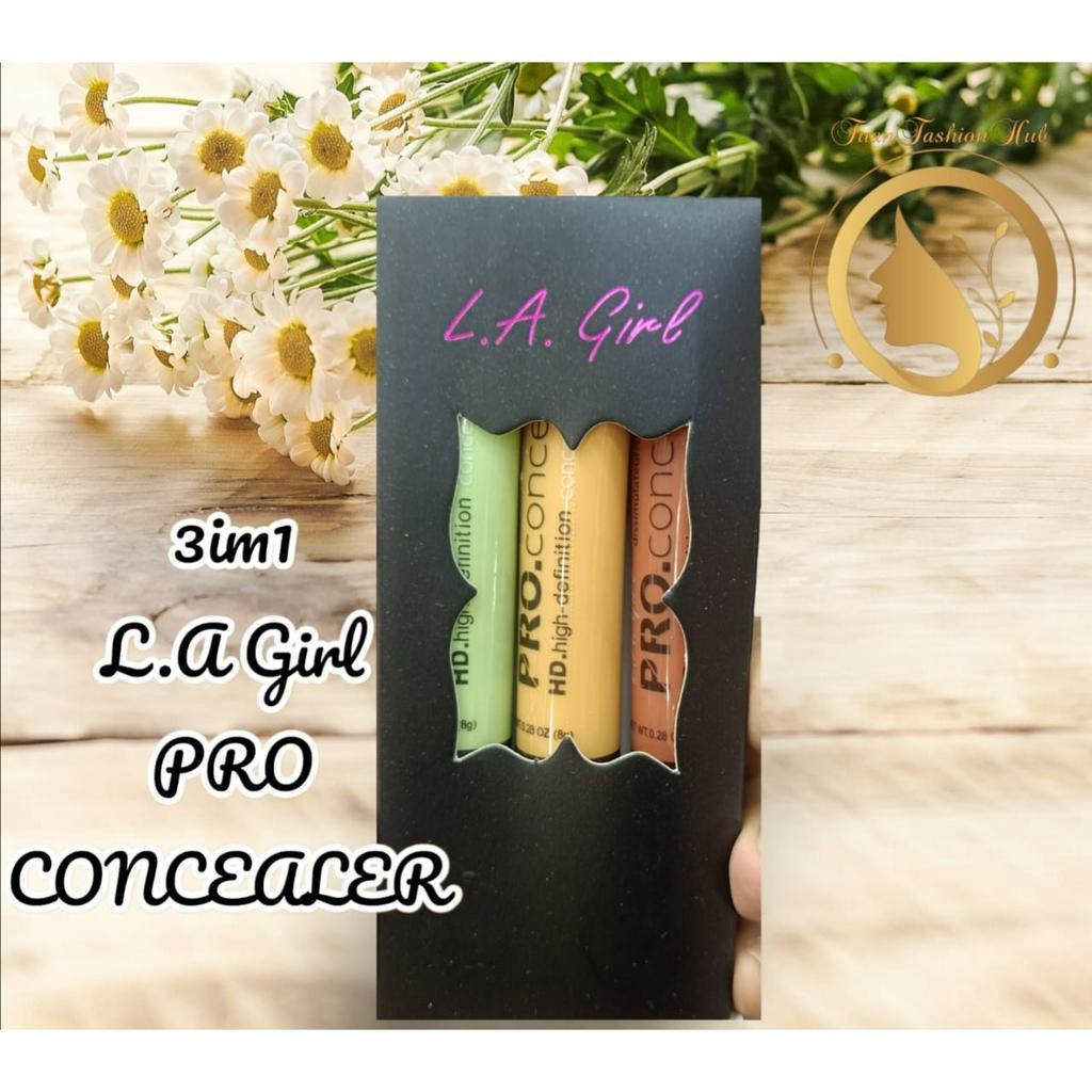 Pro HD Conceal High Definition Concealer 3 Color Choices (Yellow, Green ...