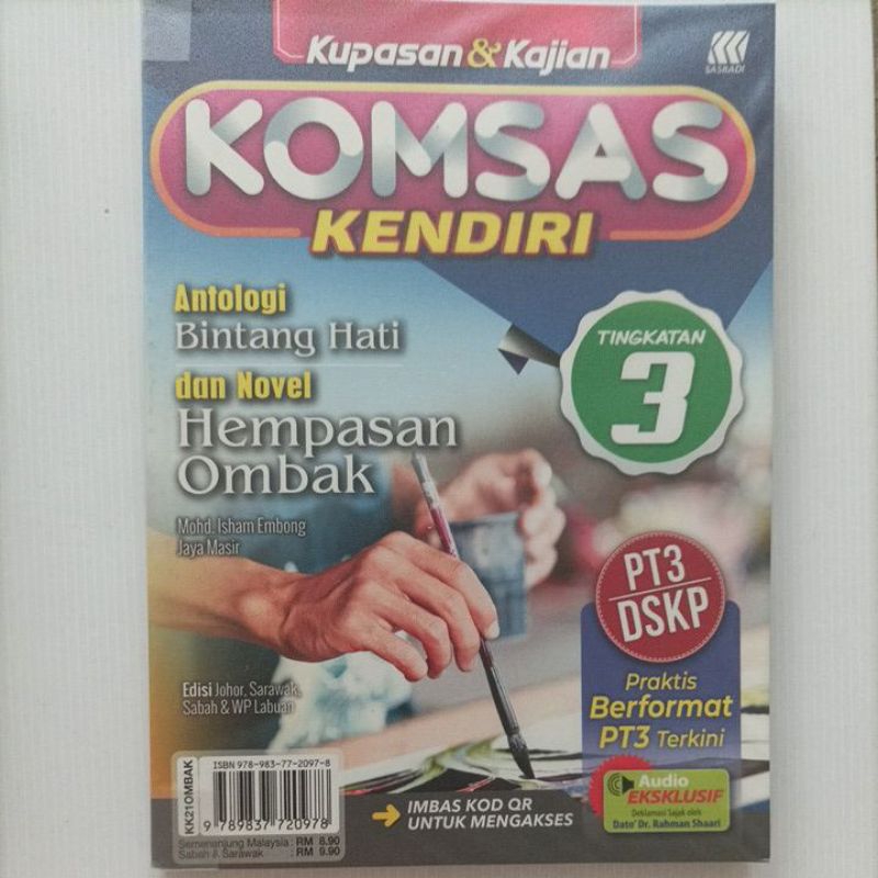 [2nd hand] Komsas Kendiri Tingkatan 3 Hempasan Ombak (2021) Sasbadi ...