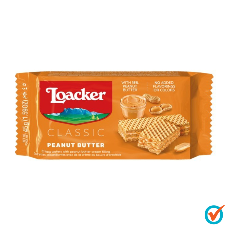 Loacker Classic Peanut Butter 45g | Shopee Malaysia