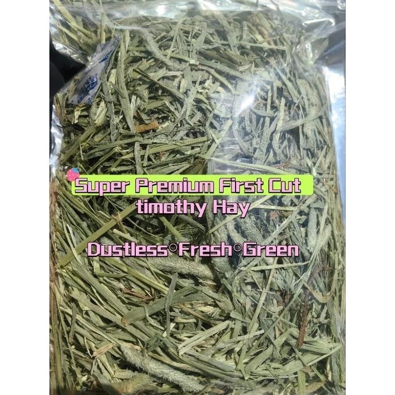 SAMPLE Timothy hay First Cut/Second Cut(Dustless) 100g only | Shopee ...
