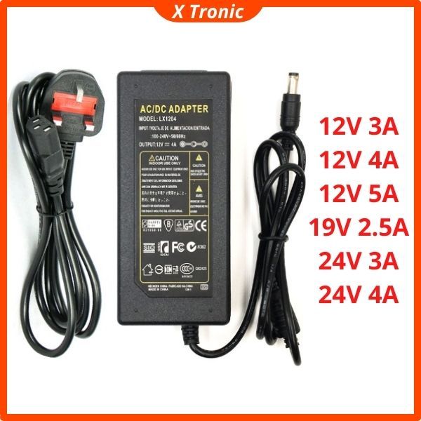 AC to DC 12V 19V 24V Power Adapter 3A 4A 5A Power Supply Adapter CCTV ...