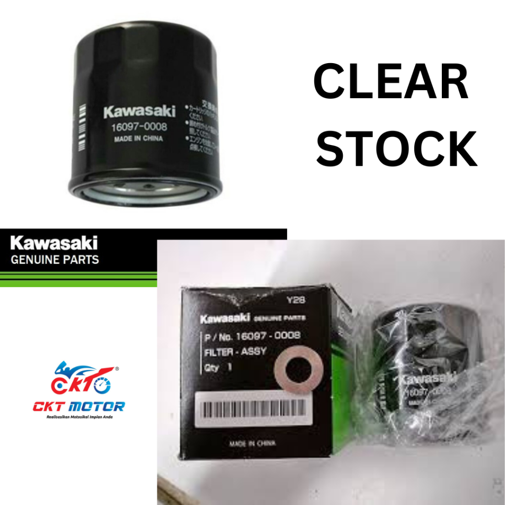 KAWASAKI OIL FILTER Z250 NINJA 250 FI 300 400 Z Z800 OIL FILTER Z900 ...
