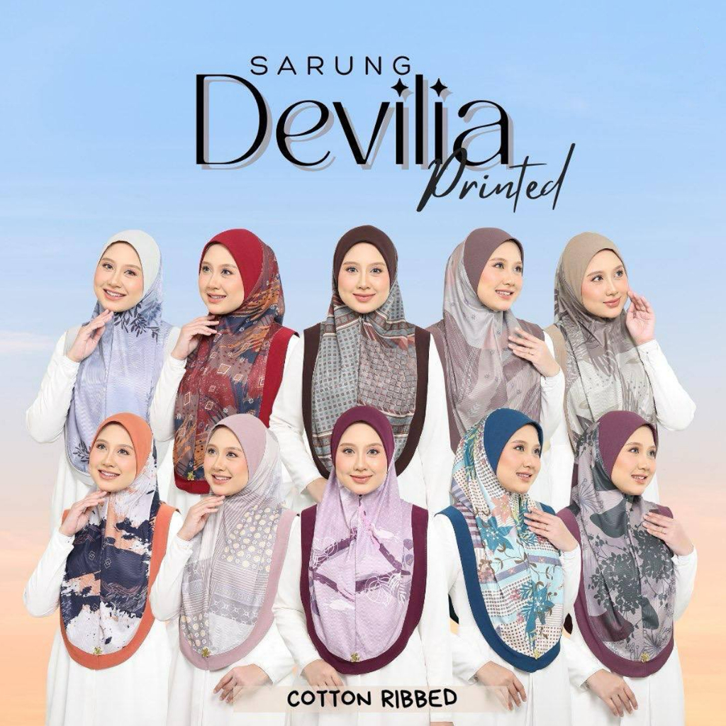 Discover SARIMA DEVILIA CORAK Hijabs for Muslimah - Elevate Your Modest ...