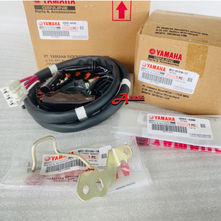 NVX 155 AEROX 155 STATOR COIL (ORIGINAL 100%YAMAHA) MAGNET COIL BAWAH ...