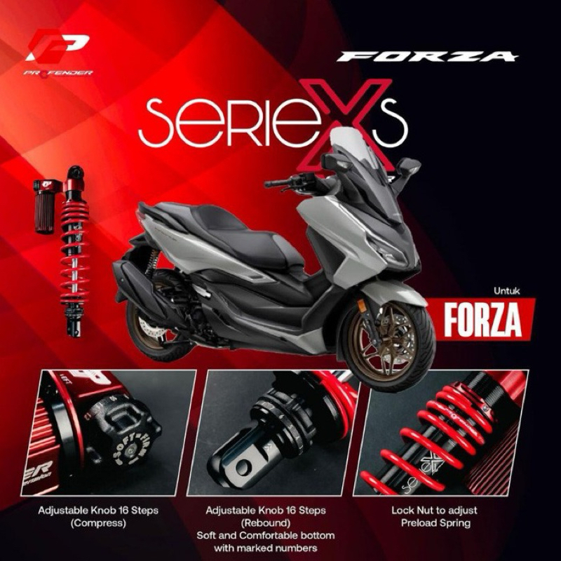 XMAX NVX NMAX ADV150 160 ZONTES PCX 100%ORIGINAL Profender X-series ...