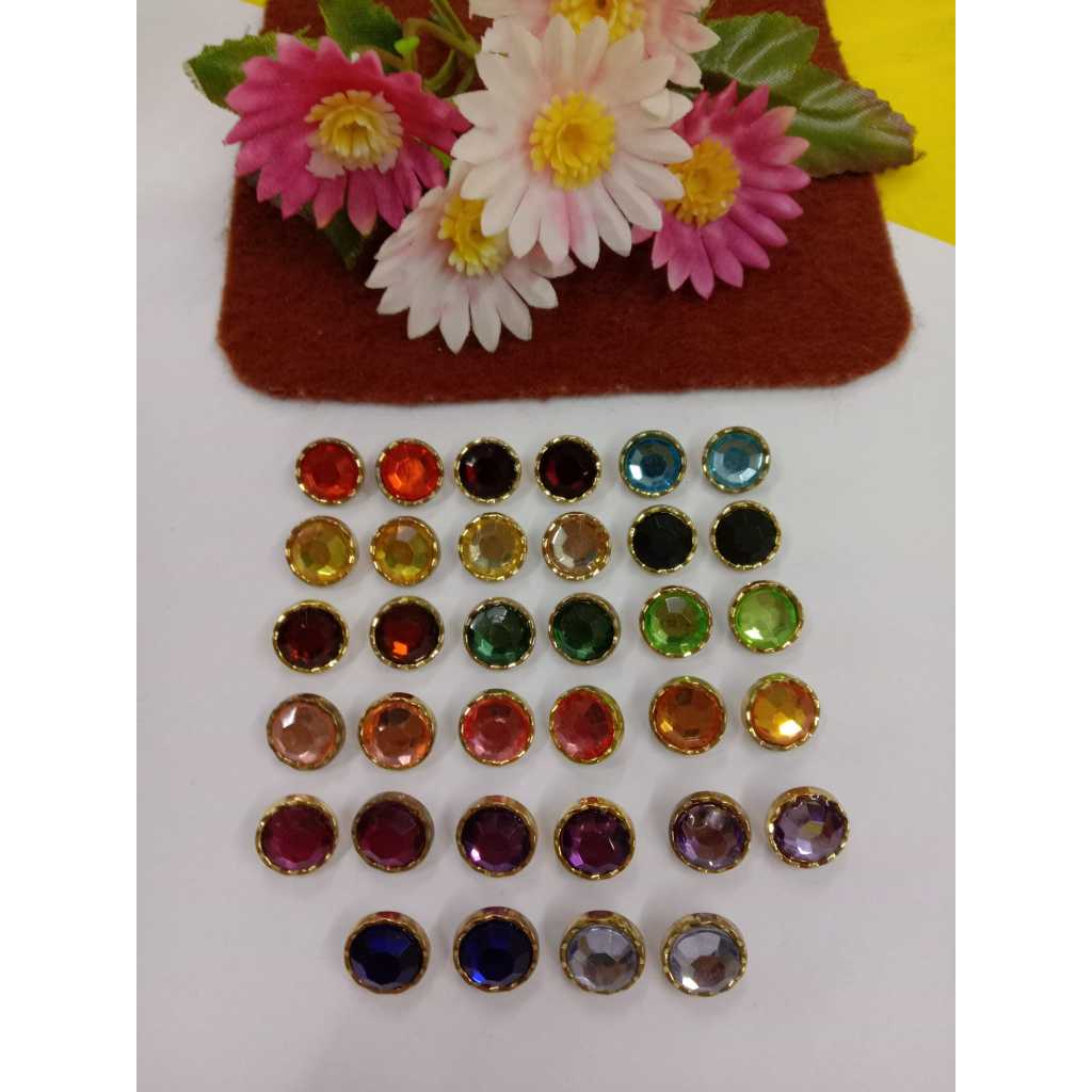 Butang baju kurung emas 13mm / batton 13mm 5pcs per 1pkt 5pcs | Shopee ...